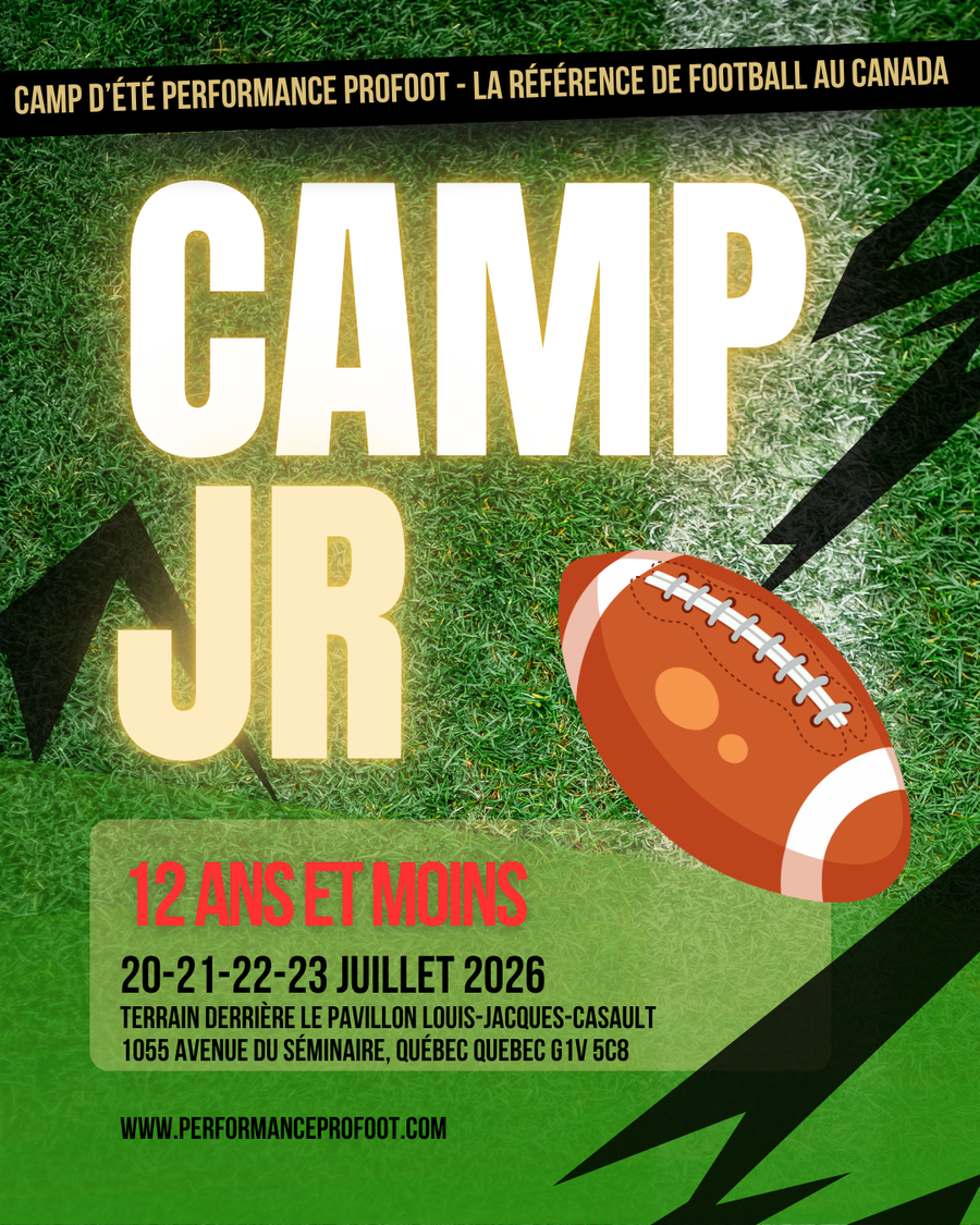 Camp de Football d'été à Québec | Coaching CFL – Performance ProFoot